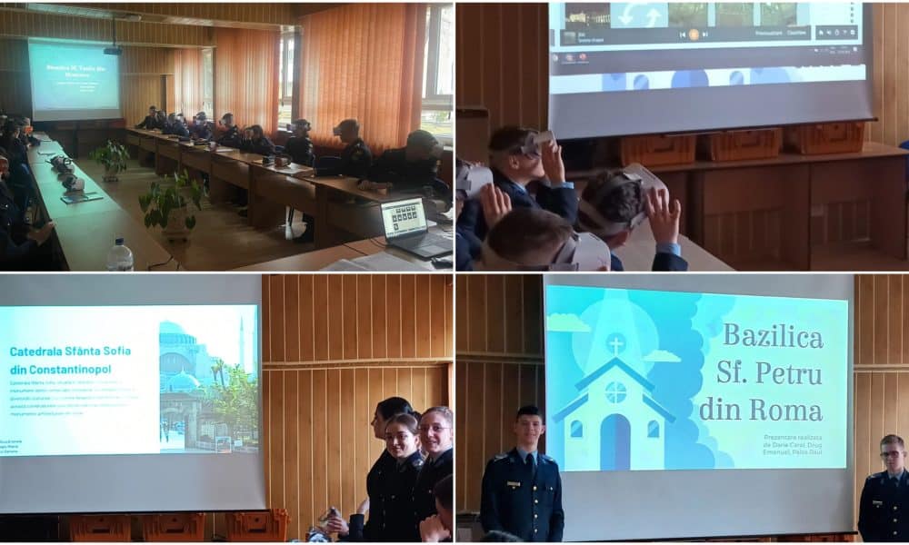 FOTO: „Pelerinaj virtual la Catedralele din lume”. Proiect desfășurat ...