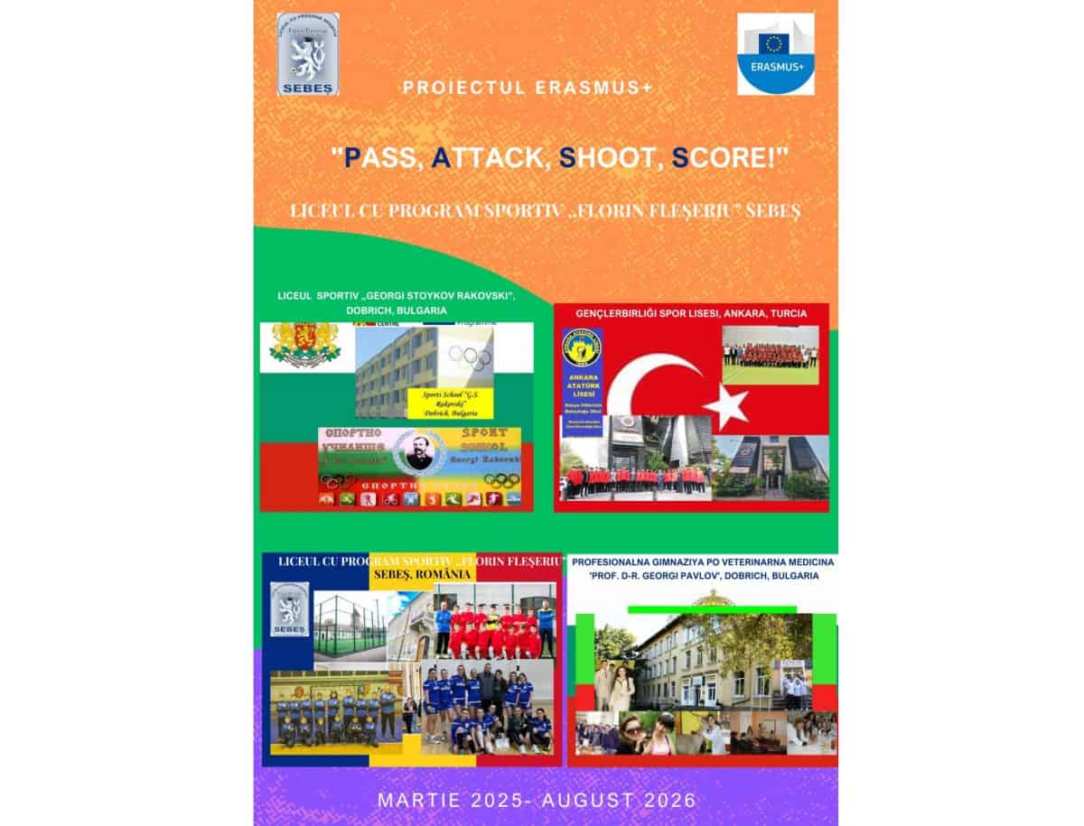 Liceul cu Program Sportiv „Florin Fleșeriu” din Sebeș, partener într-un ...