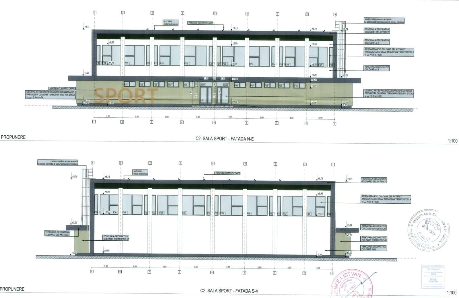 FOTO: Sala de sport a Colegiul Național „David Prodan” din Cugir va fi ...